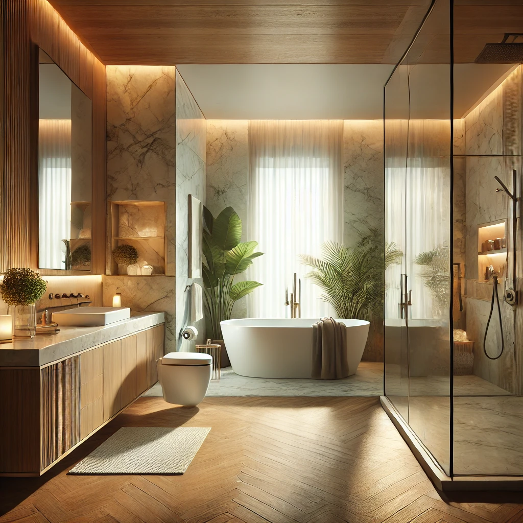 Modern Bathroom Design: Spa-Inspired Trends & Ideas